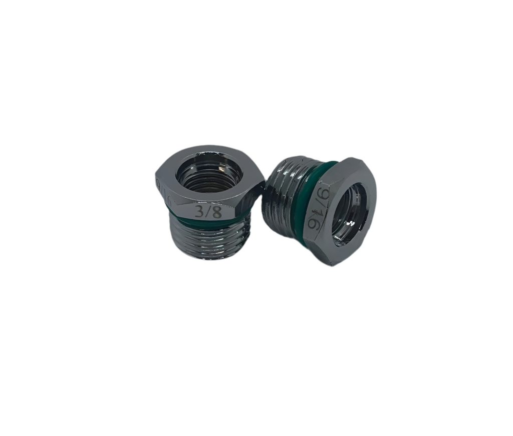 bushing, 9/16-18 UNF male to 3/8-24 UNF female | Lombardi Undersea