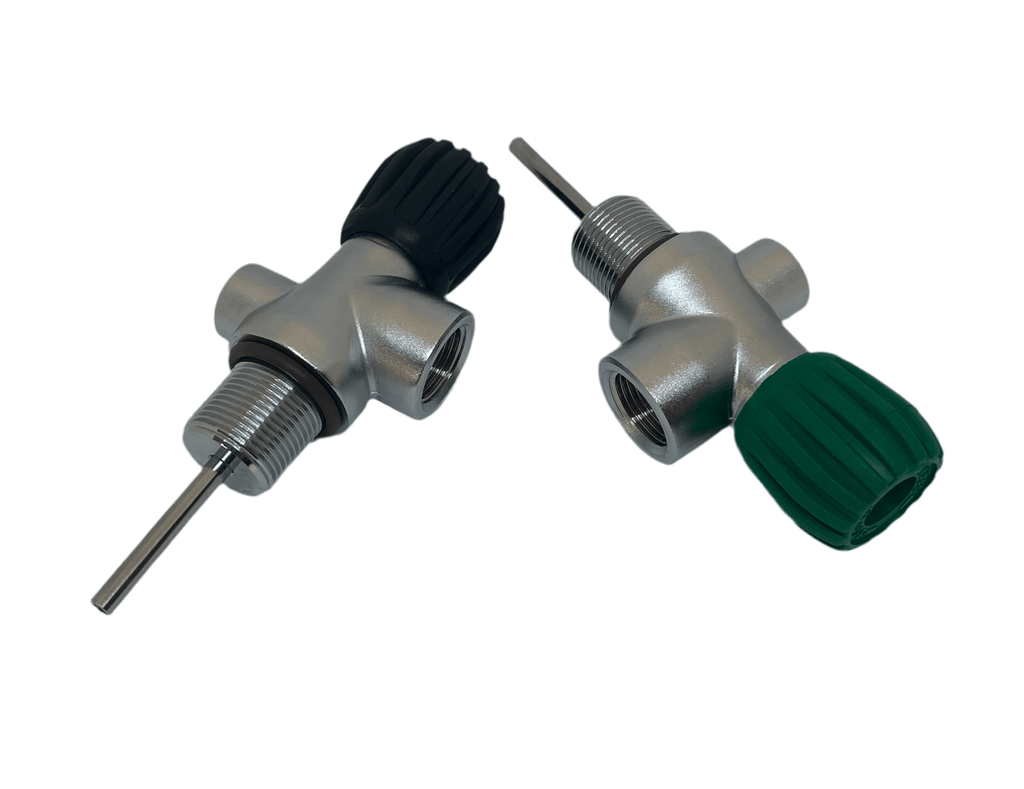 Rebreather Cylinder Valve, turret style | Lombardi Undersea