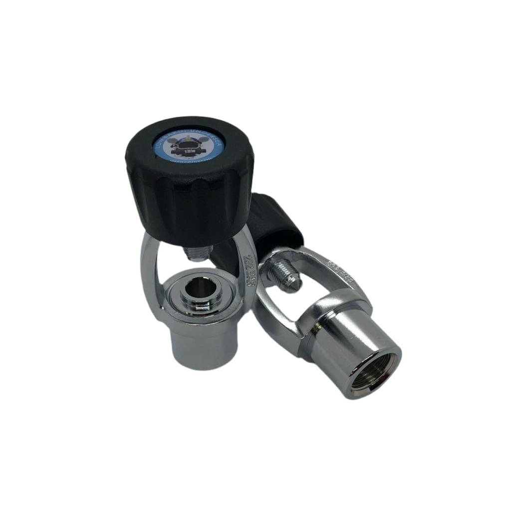 First Stage Regulator - DIN/yoke adapter | Lombardi Undersea