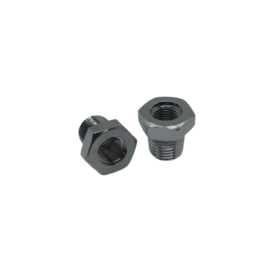 bushing, 1/4 NPT male to 3/8-24 UNF female | Lombardi Undersea