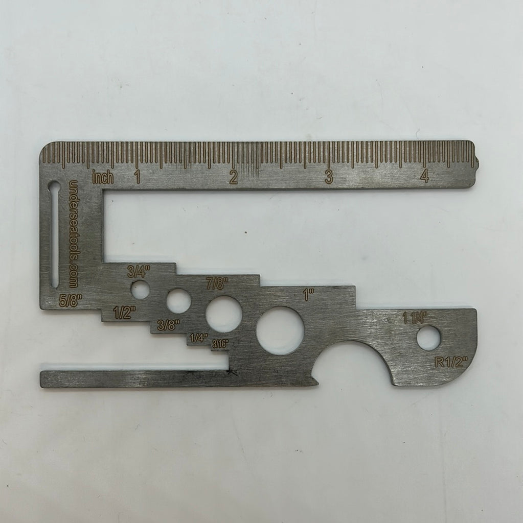 Chain Gauge - stainless | Lombardi Undersea