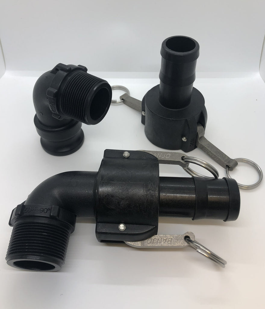 RD1 Cam-lock Elbows for Scrubber (pair) | Lombardi Undersea