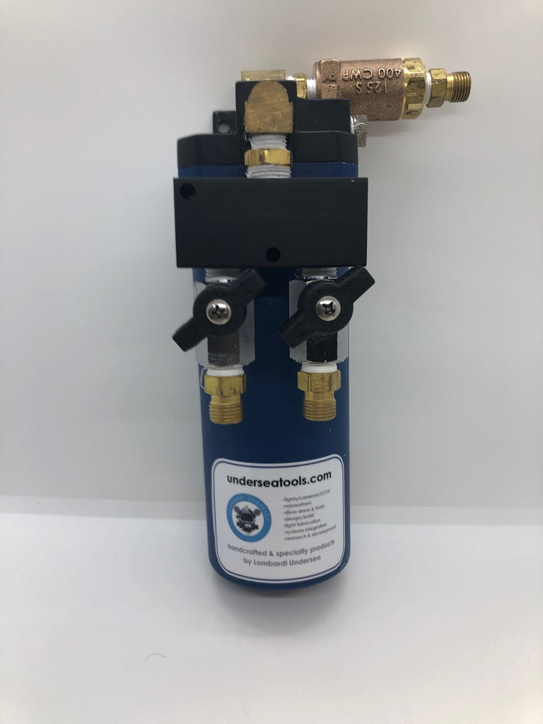 Hookah Diving Manifold with Filtration | Lombardi Undersea