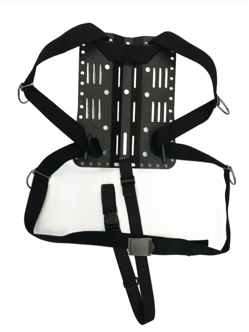 Backplate (AL) with One-piece Harness | Lombardi Undersea