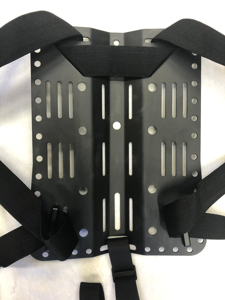 Backplate (AL) with One-piece Harness | Lombardi Undersea